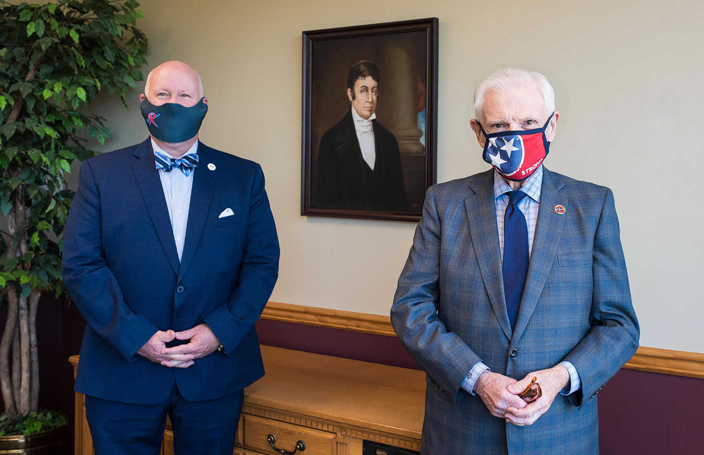 News: Senator Yager donates Archibald Roane portrait replica to Roane ...