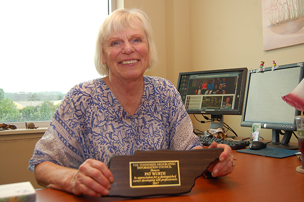 News: Roane State’s Wurth honored for distinguished career in GIS ...